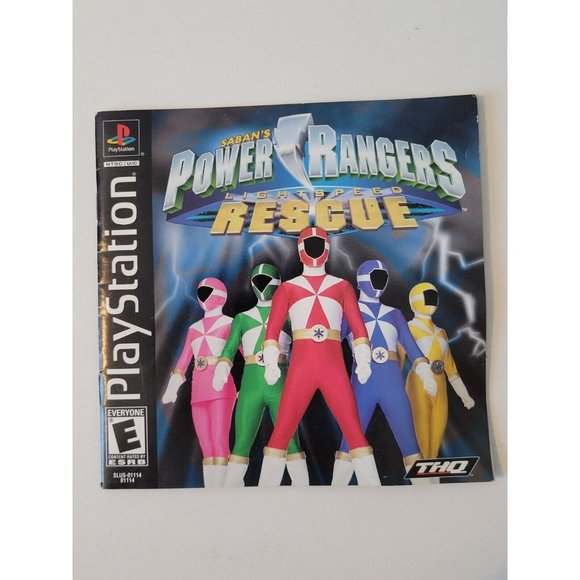 Power Ranger | Video Games & Consoles | Power Rangers Lightspeed Rescue ...